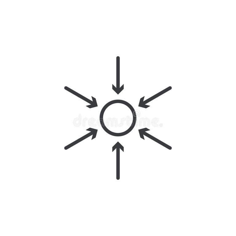 Compact Size Icon (2) Vector Set on White Background Stock Vector ...