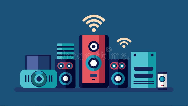 A Compact Sound System with Wireless Capabilities Allowing for Easy ...