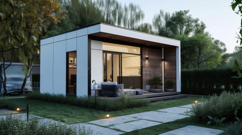 This Compact yet Stylish Home Features a Minimalist Design that ...
