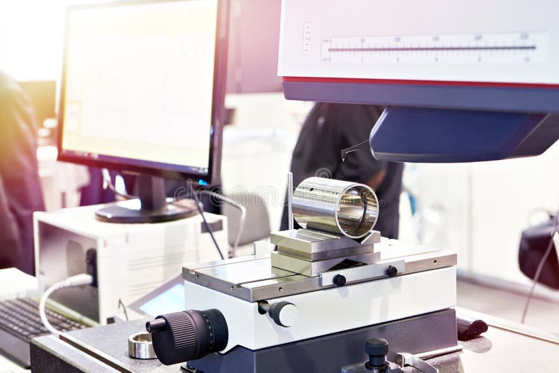 Compact System for Measuring Contour and Surface Roughness Stock Image ...