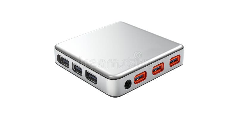 Compact Usb-C Hub with Multiple Ports for Enhanced Connectivity. Ideal ...