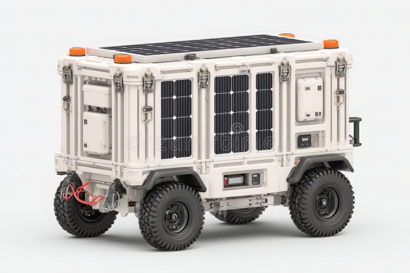 Innovative Solar-powered Utility Vehicle Design with Rugged Features ...