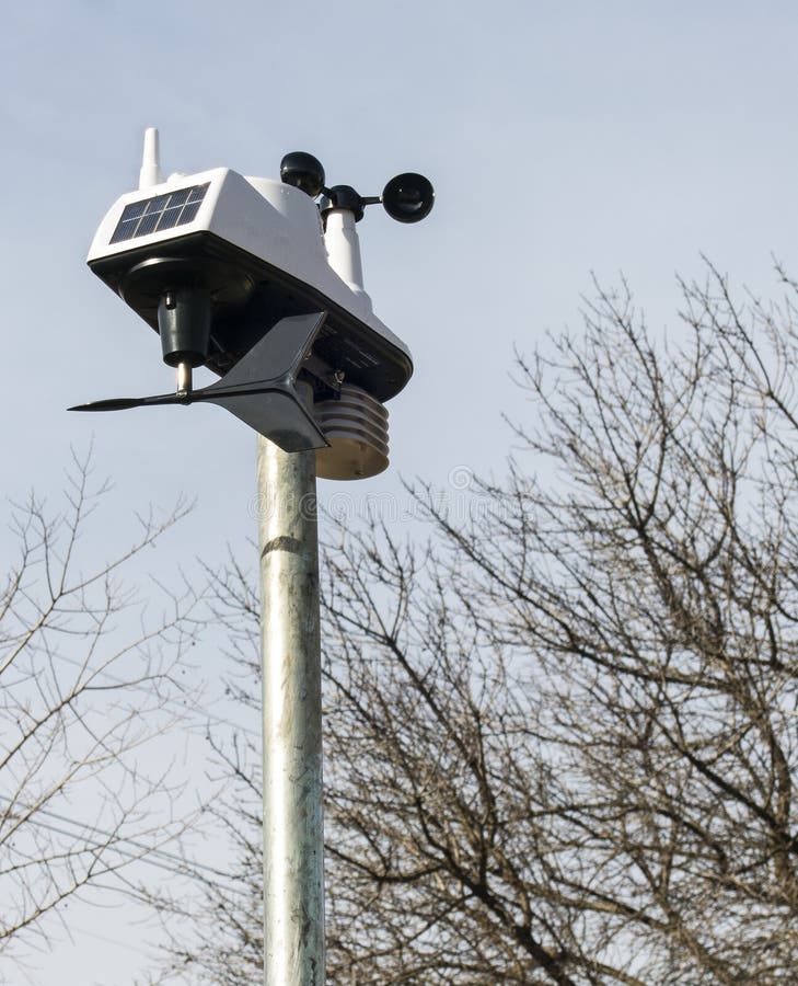 Compact weather station stock image. Image of equipment - 36623313