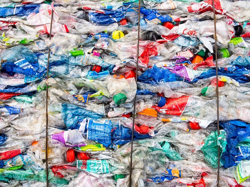 Plastic recycling - waste stock photo. Image of center - 15363298