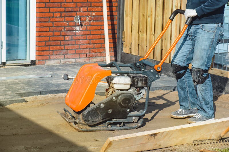 Compacteur Porte-plaque Pour Pour Le Trottoir Ou Le Pavé De Compactage ...