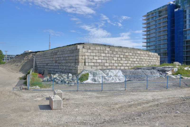 Compacting Ground for Construction Stock Image - Image of ground ...