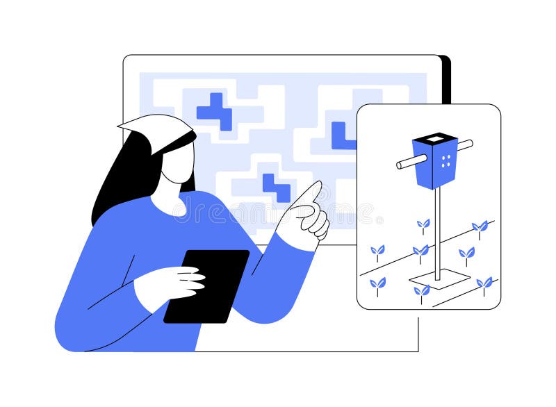 Compaction Profile Sensing Abstract Concept Vector Illustration. Stock ...