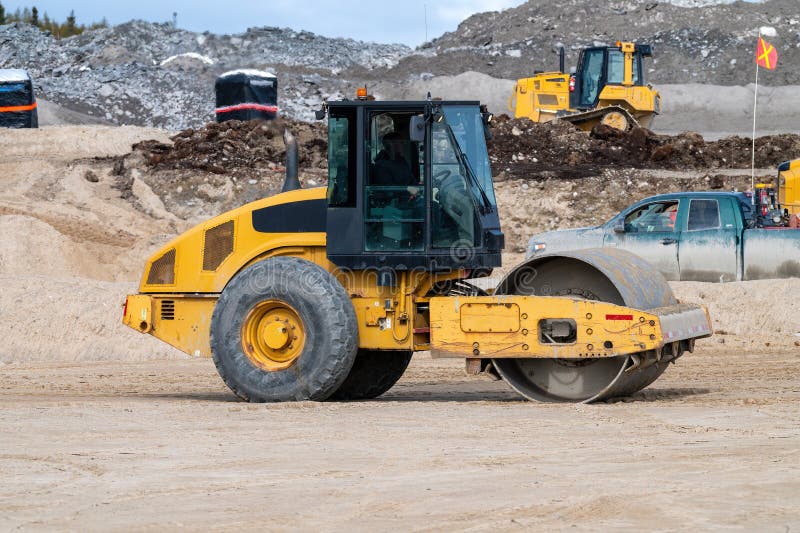 1,653 Compaction Roller Machinery Equipment Stock Photos - Free ...