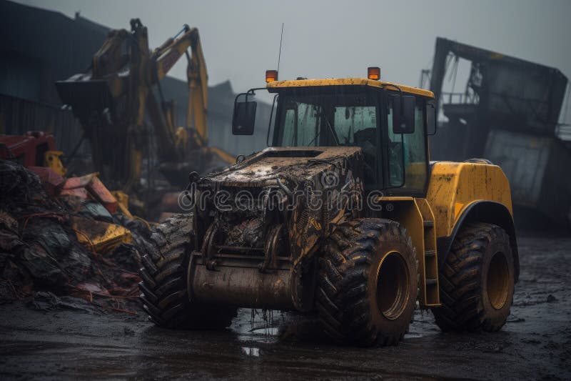 Landfill Compactor Stock Illustrations – 123 Landfill Compactor Stock ...