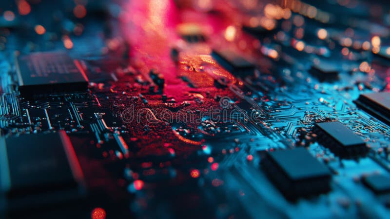 Companies Embracing High-tech Solutions, Envisioning the Future. Image ...