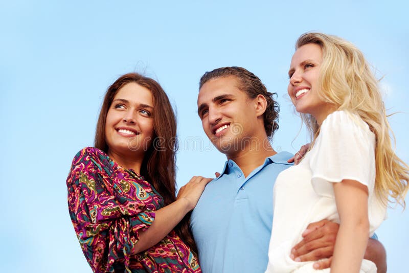 Companions stock image. Image of male, cheerful, caucasian - 14919855