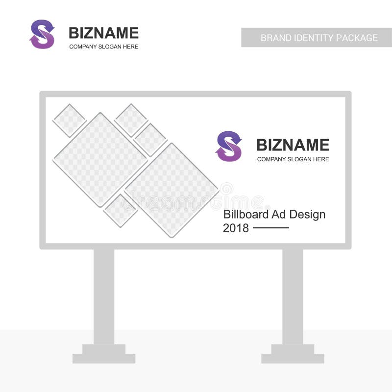 Company Bill Board Design with Creative Design Vector Stock Vector ...