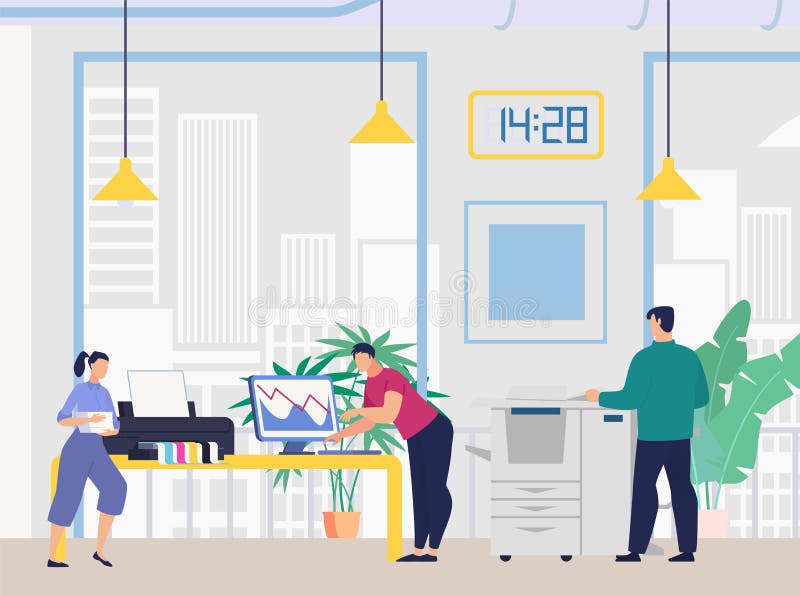 Scanning Documents Stock Illustrations – 220 Scanning Documents Stock ...