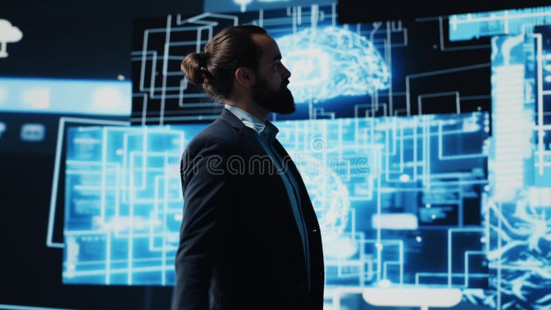 Ai Brain Symbolizing Web Platforms Stock Photos - Free & Royalty-Free ...