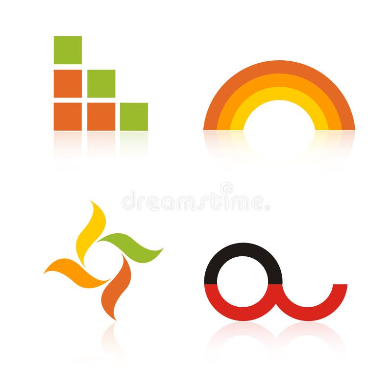 Company Logos / Logo Elements Stock Vector - Illustration of designer ...