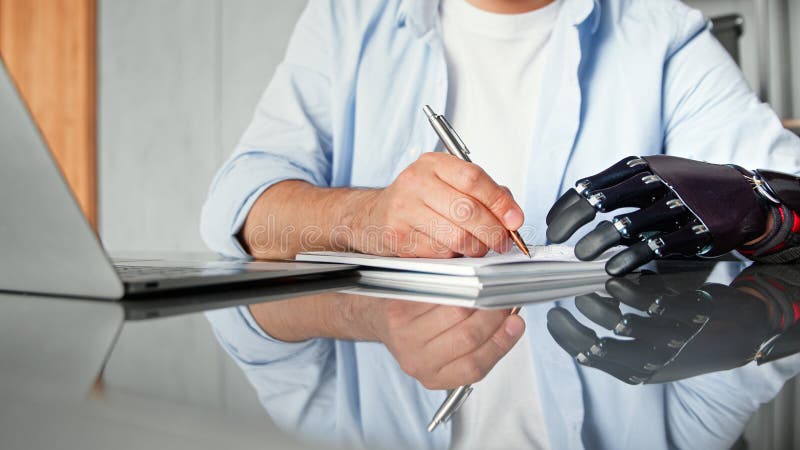 Disabled Programmer with Bio Hand High Tech Prothesis Solves Problem ...