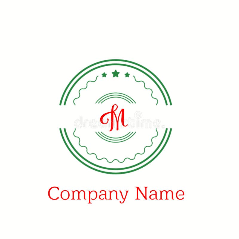 Company name logo vector stock vector. Illustration of signage - 257460792