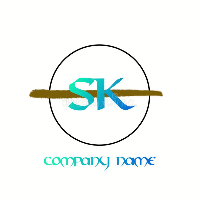 Company name logo vector stock vector. Illustration of signage - 257460792