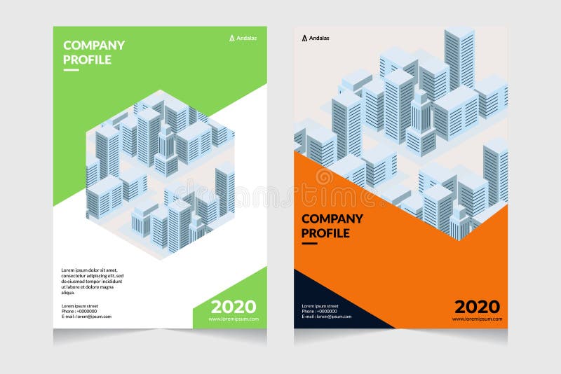 Company Profile Cover Design. Annual Report Template. Abstract Cover ...