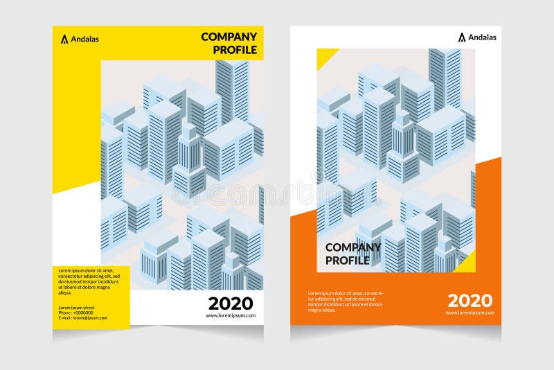 Company Profile Cover Design. Annual Report Template. Abstract Cover ...
