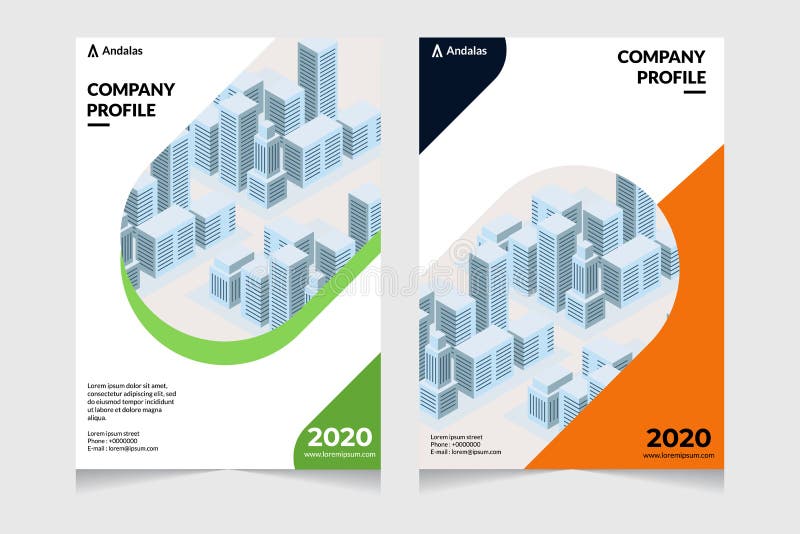 Company Profile Cover Design. Annual Report Template. Abstract Cover ...