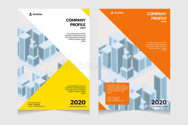 Company Profile Cover Design. Annual Report Template. Abstract Cover ...
