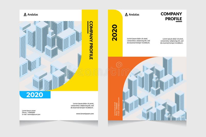 Company Profile Cover Design. Annual Report Template. Abstract Cover ...