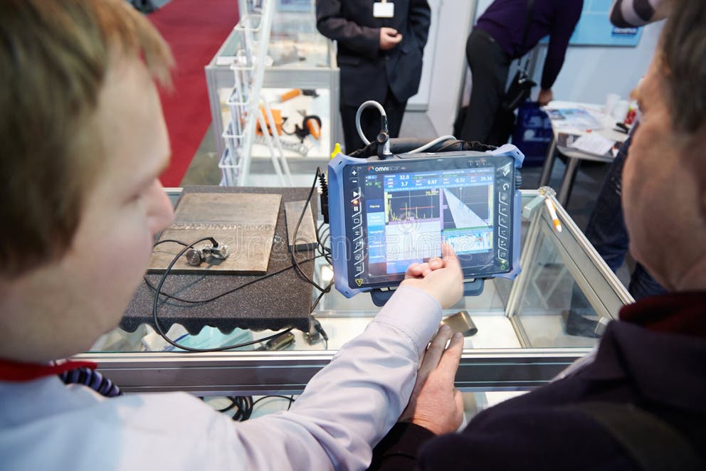 Company Representative Explains Operation of Portable Modular ...