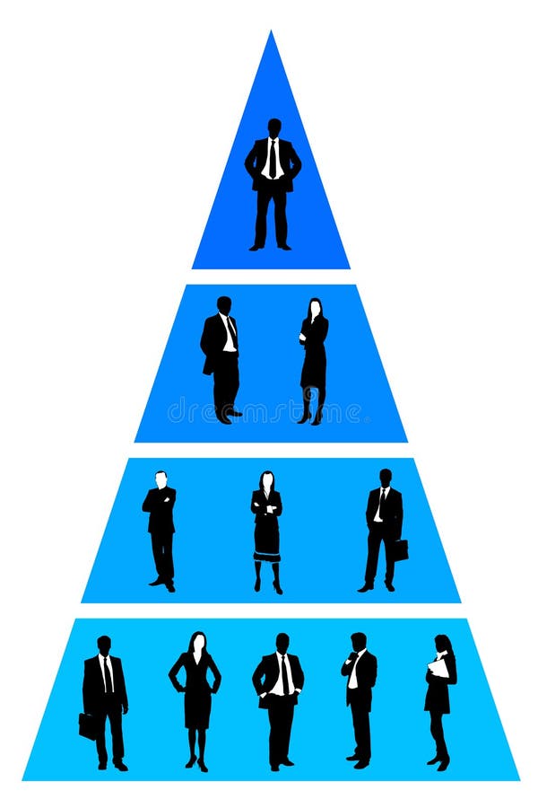 Company structure stock illustration. Illustration of authority - 47893493