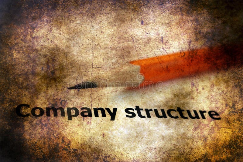 Company Structure Text on Grunge Background Stock Photo - Image of ...