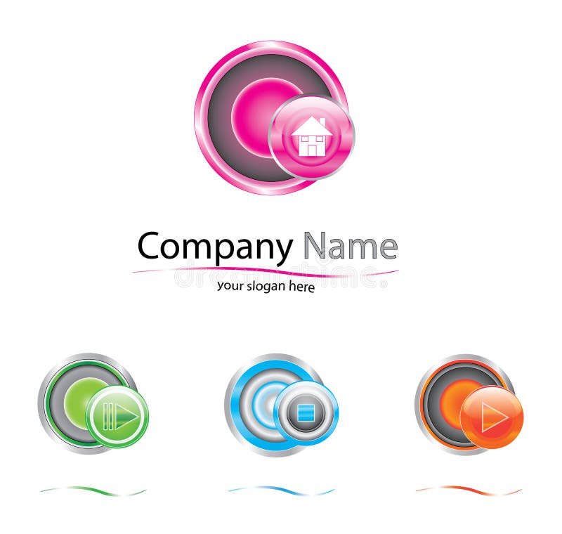 Company vector logo stock vector. Illustration of service - 29604486