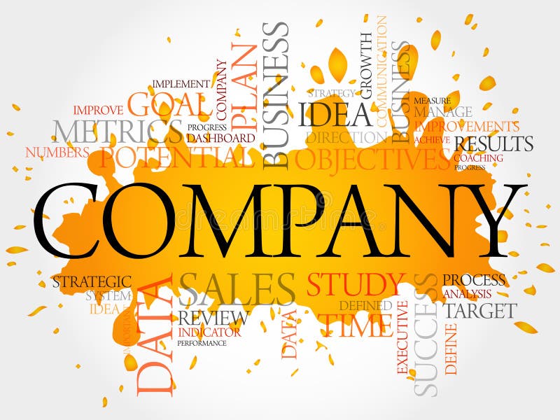 Company word cloud stock illustration. Illustration of internet - 200879896