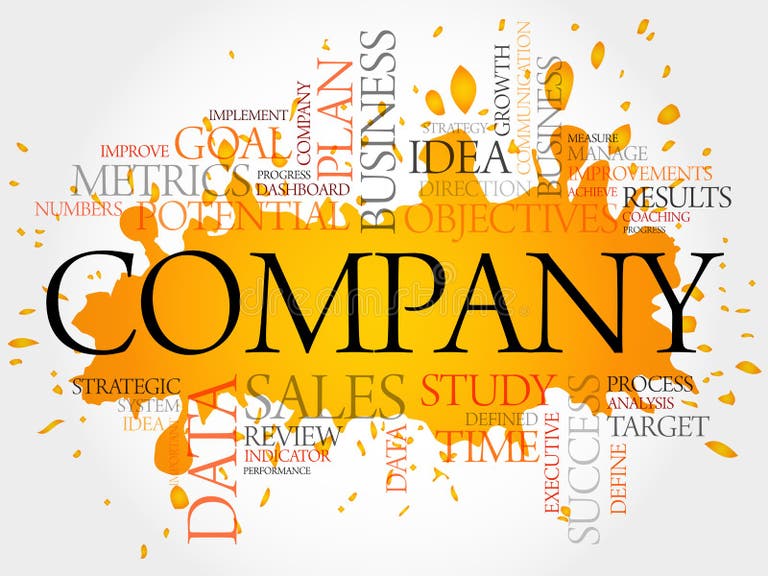 Company word cloud stock illustration. Illustration of internet - 200879896