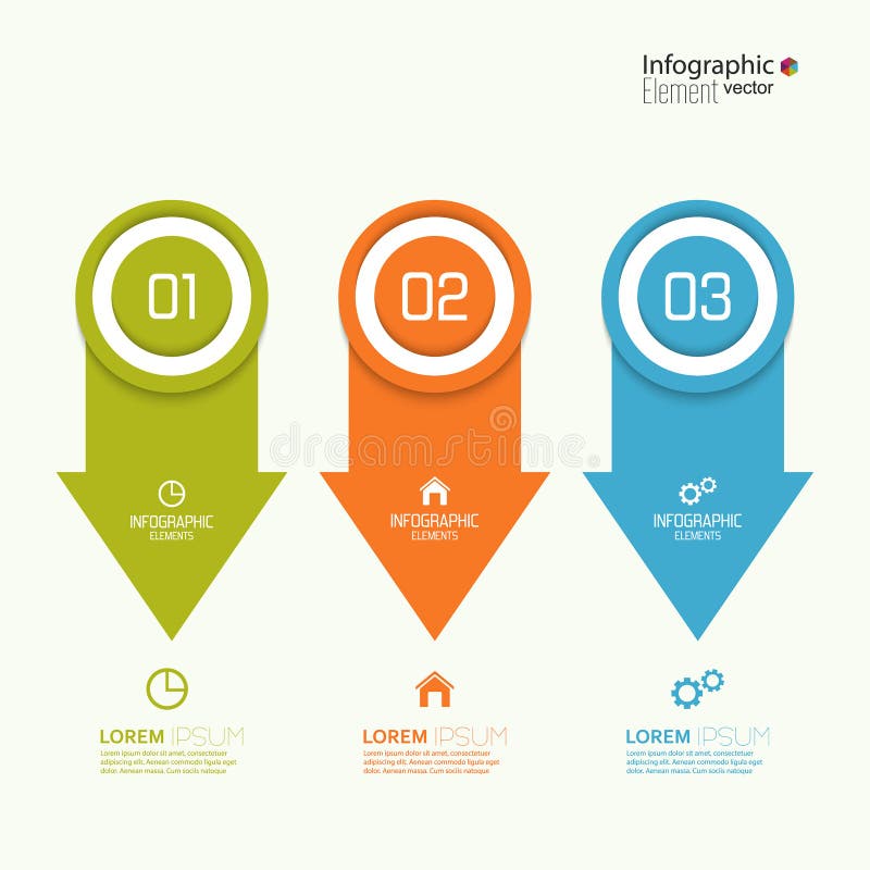 Comparative Chart with Templates for Presentation Stock Vector ...