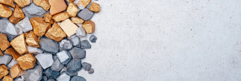 Comparative Illustration of Metals and Non-metals Showcasing ...