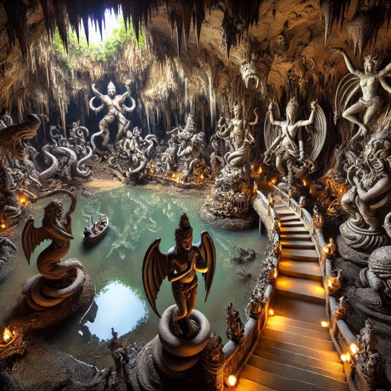 Comparative Image of Heaven Under the Earth - Hell on Earth, Phang Nga ...
