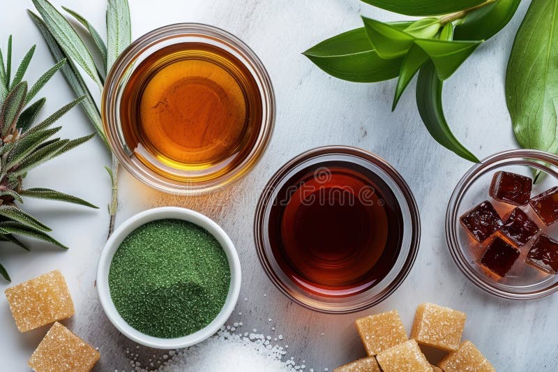 Comparative Infographic: Nutritional Facts of Cane Sugar, Maple Syrup ...