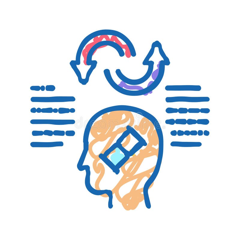 Comparative Philosophy Icon Doodle Illustration Stock Vector ...