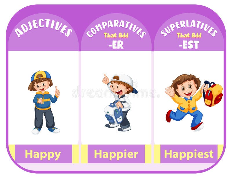 Comparative Superlative Stock Illustrations – 167 Comparative ...