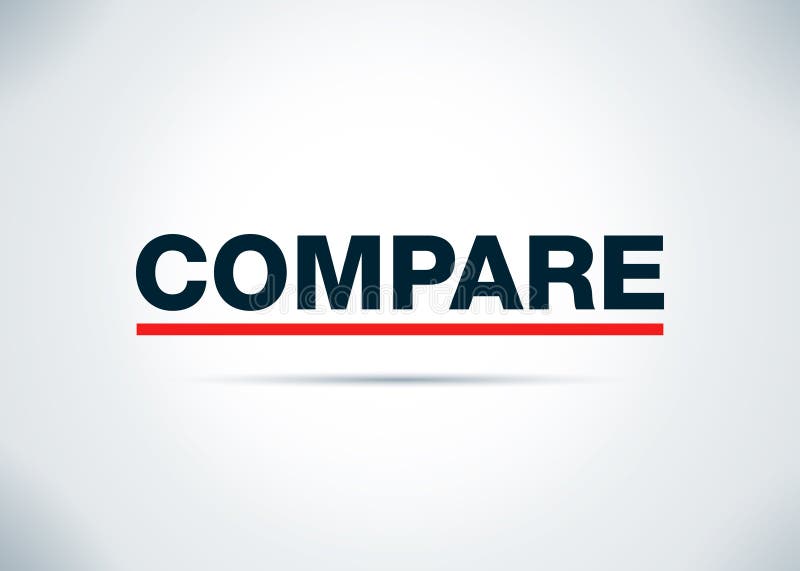 Compare Abstract Flat Background Design Illustration Stock Illustration ...