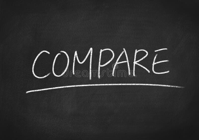 Compare stock image. Image of compare, text, background - 83509491