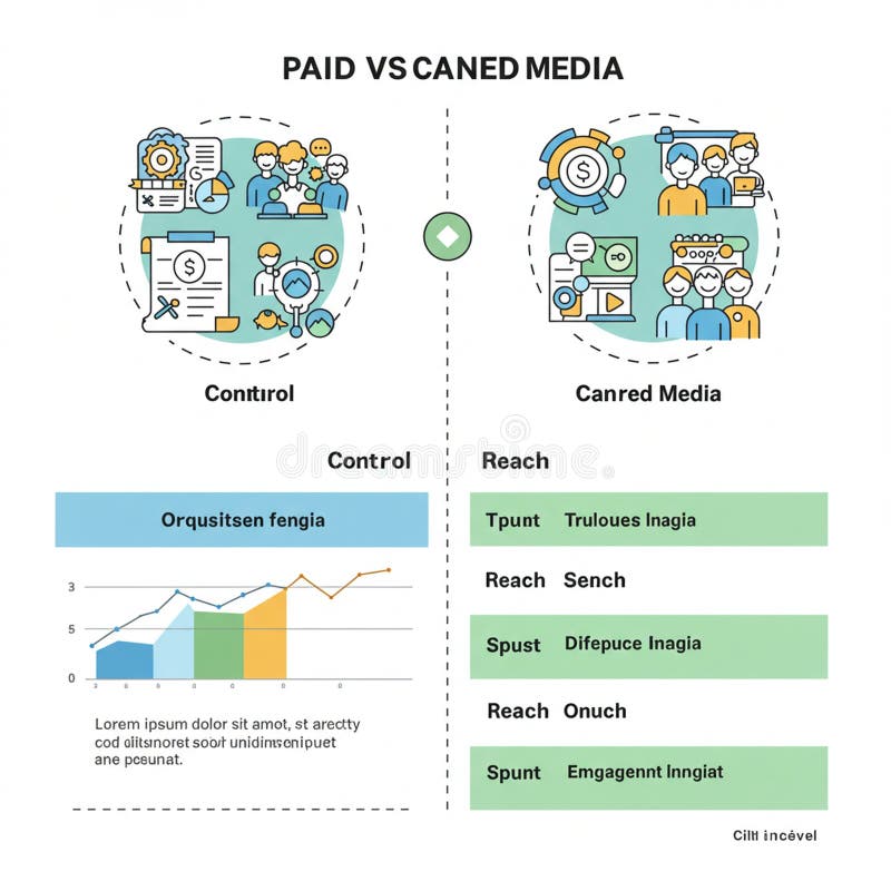 Comparison Chart with Two Sections: "Contrirol" and "Canred Media ...
