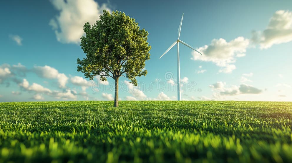 Comparison of CO2 Neutral Energy Sources with Wind and Tree Elements ...