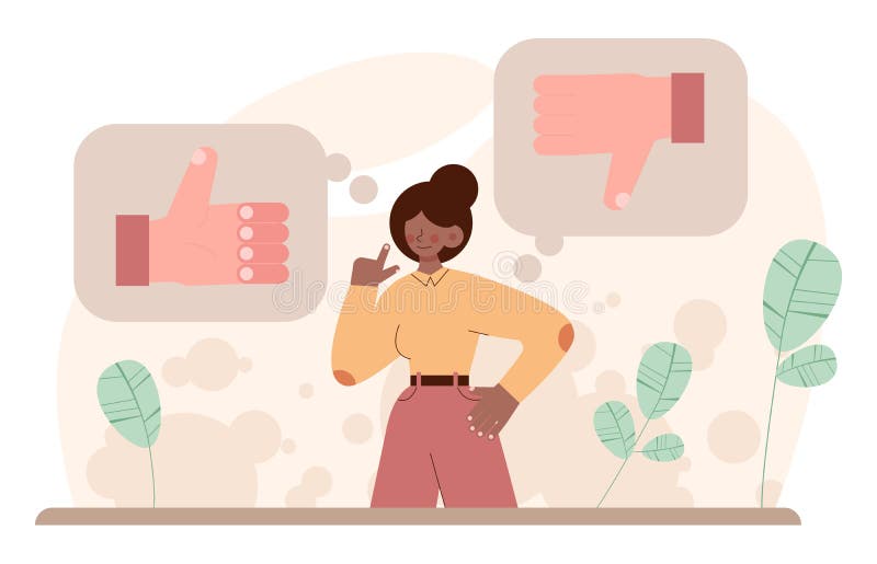 Comparison Concept. Pros and Cons with Two Choices Stock Vector ...