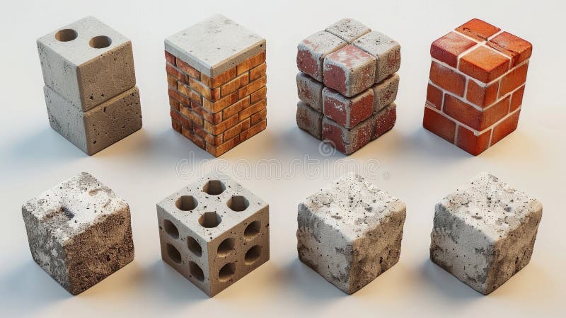 Comparison of Construction Block Materials and Textures for Building ...