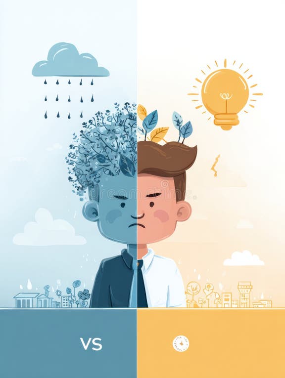 Comparison of Fixed and Growth Mindset through Visual Elements ...