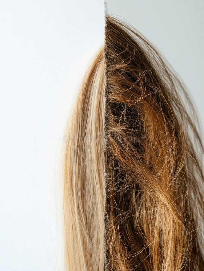 Comparison of Healthy and Damaged Hair Strands Revealing Differences in ...