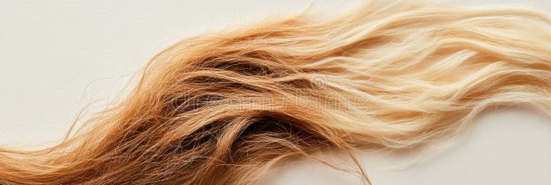 Comparison of Healthy Smooth Hair Strand and Brittle Damaged Hair ...