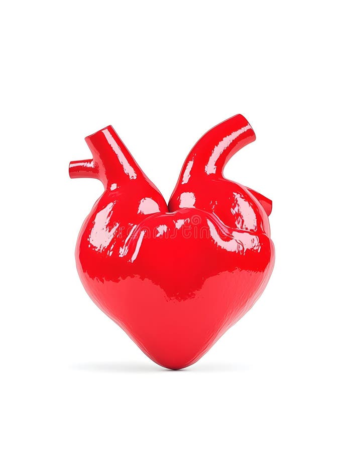 Comparison of Human and Elephant Heart Sizes Stock Illustration ...