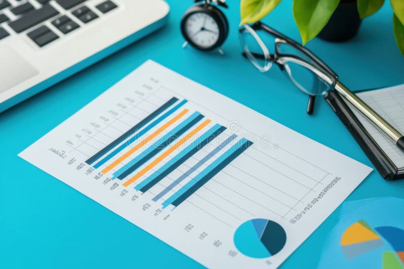 Comparison of Low Sales with Strong Growth in Bar Chart Representing ...